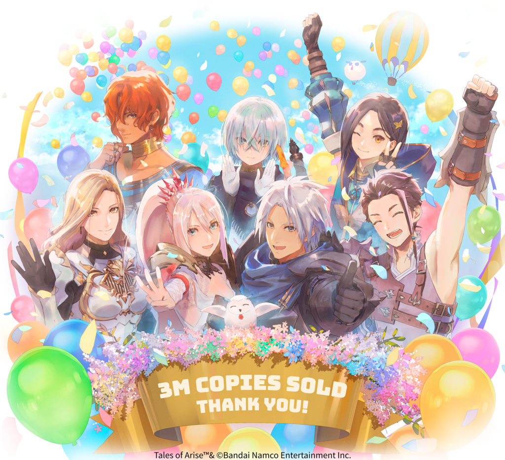 Tales of Arise Reaches 3 Million Sales - Abyssal Chronicles ver3 (Beta ...